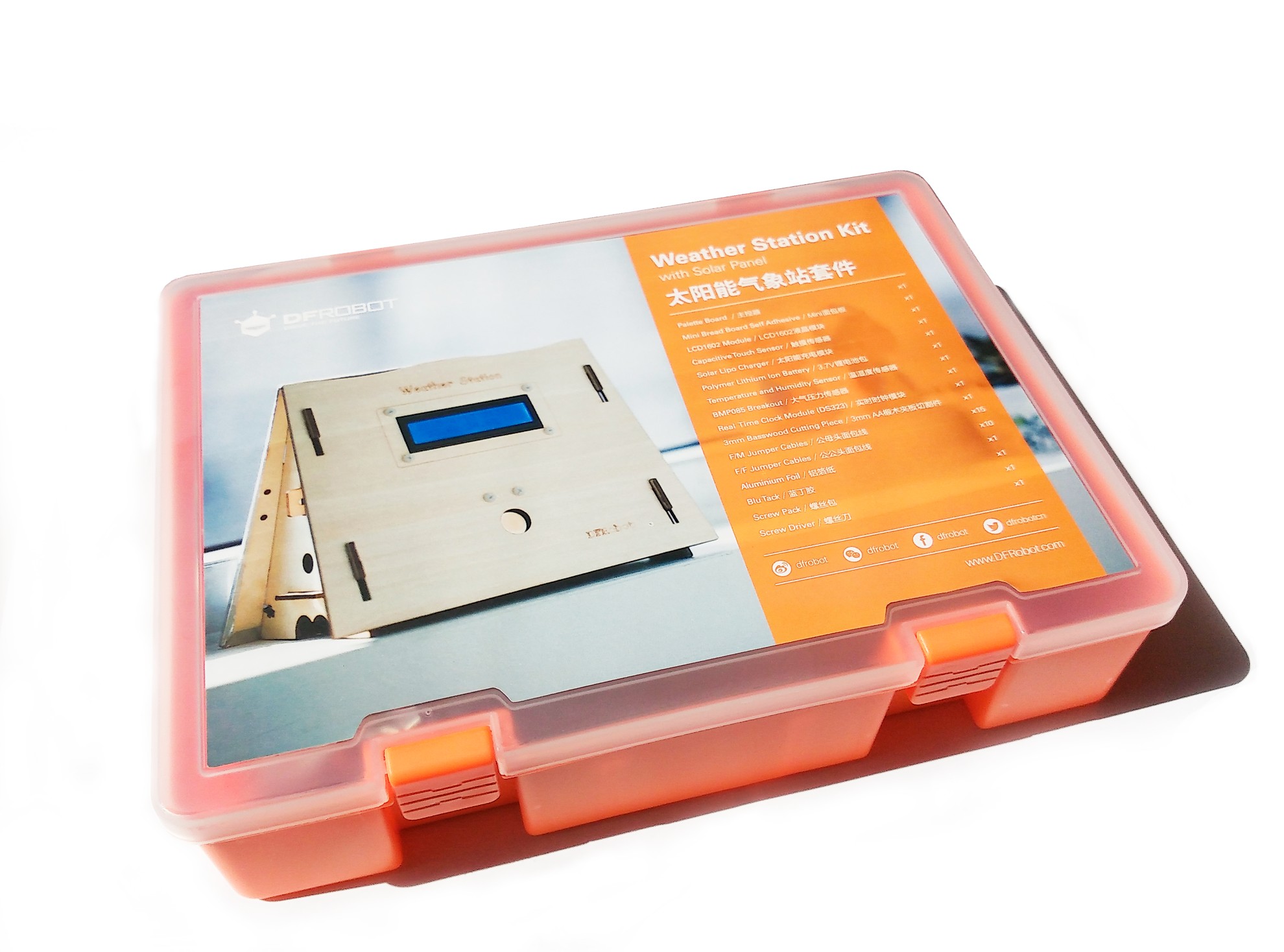 Набор Weather Station Kit with Solar Panel от DFRobot купить Украина