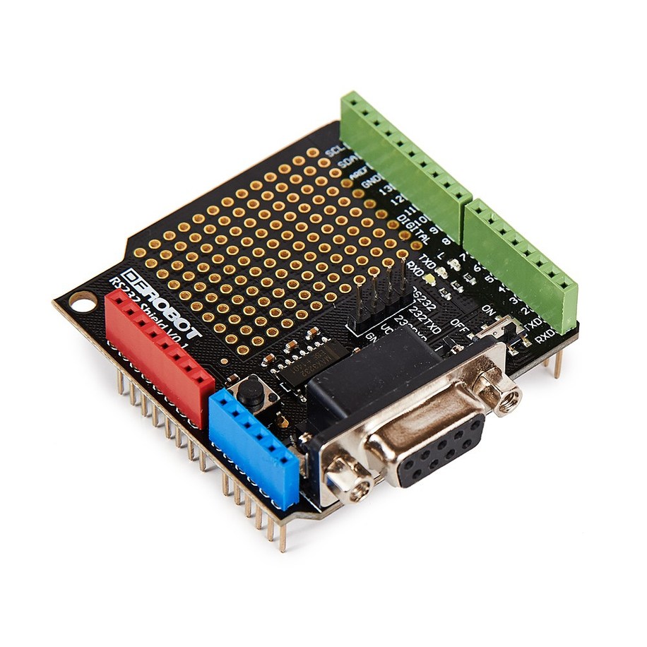 RS232 Shield для Arduino от DFRobot купить Киев, Украина с доставкой