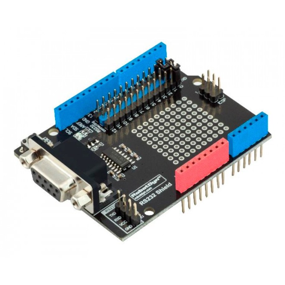 RS232 Shield для Arduino от RobotDyn купить Украина, Киев