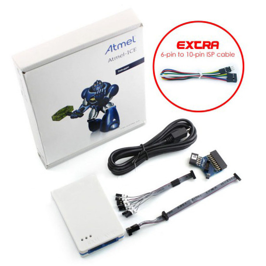Atmel-ICE Full Kit, программатор Atmel-ICE купить Киев, Украина